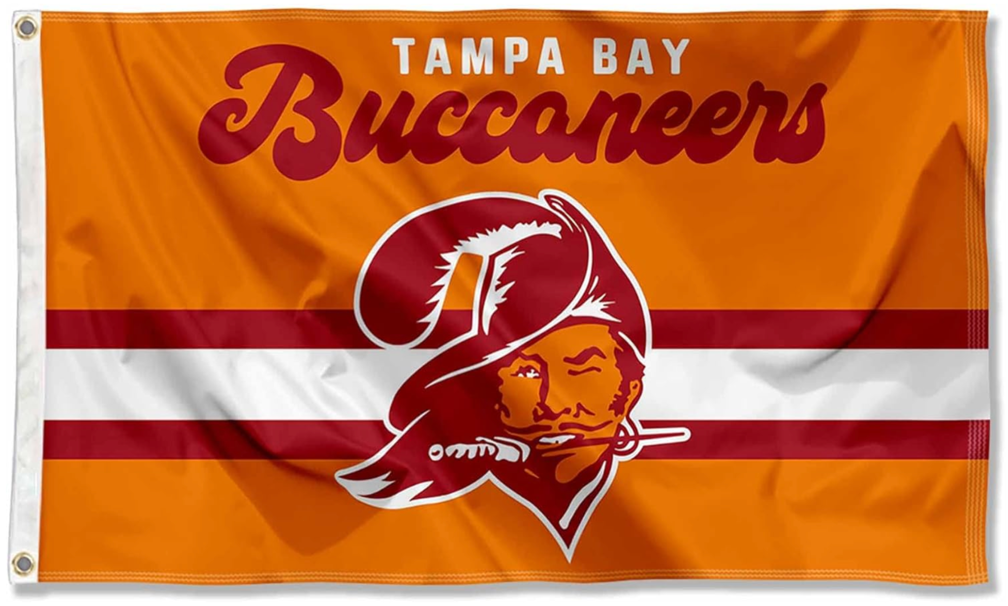 Flag Featuring The Classic “Bucco Bruce” Logo - NFL DESIGNS