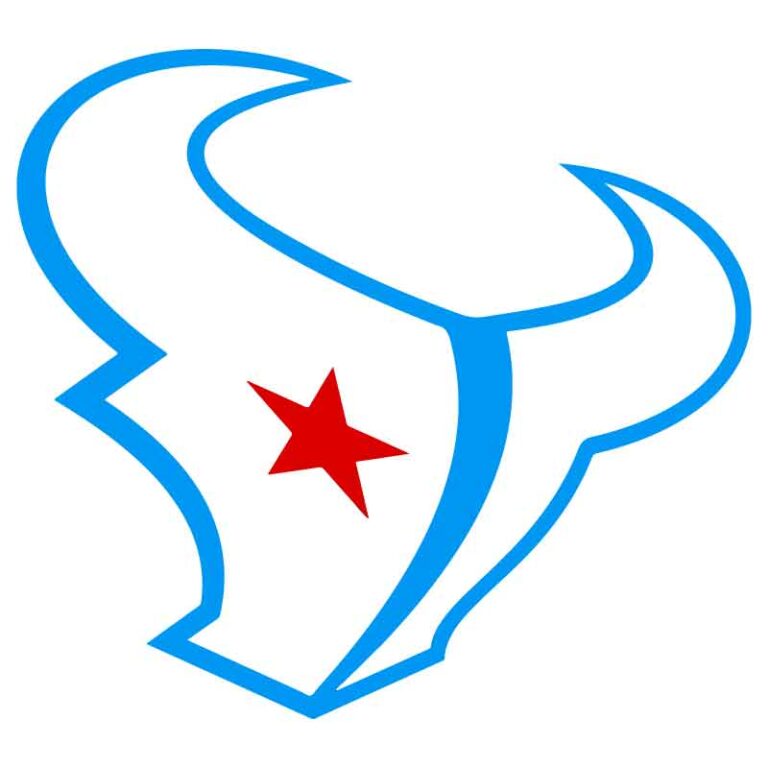 Houston Texans Outline Logo - NFL DESIGNS